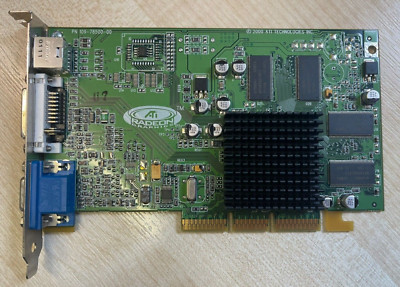 ATI Radeon 7000 32MB AGP DVI/TV-Out/VGA Graphics Card | eBay
