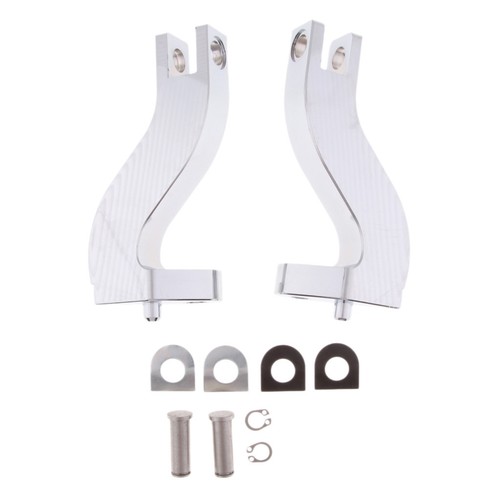 Motorcycle Passenger Rear Foot Peg Mount Kits Fit For Harley Touring ...