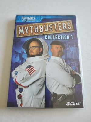 MythBusters - Collection 1 (DVD, 2007, 4-Disc Set) CIB excellent ...