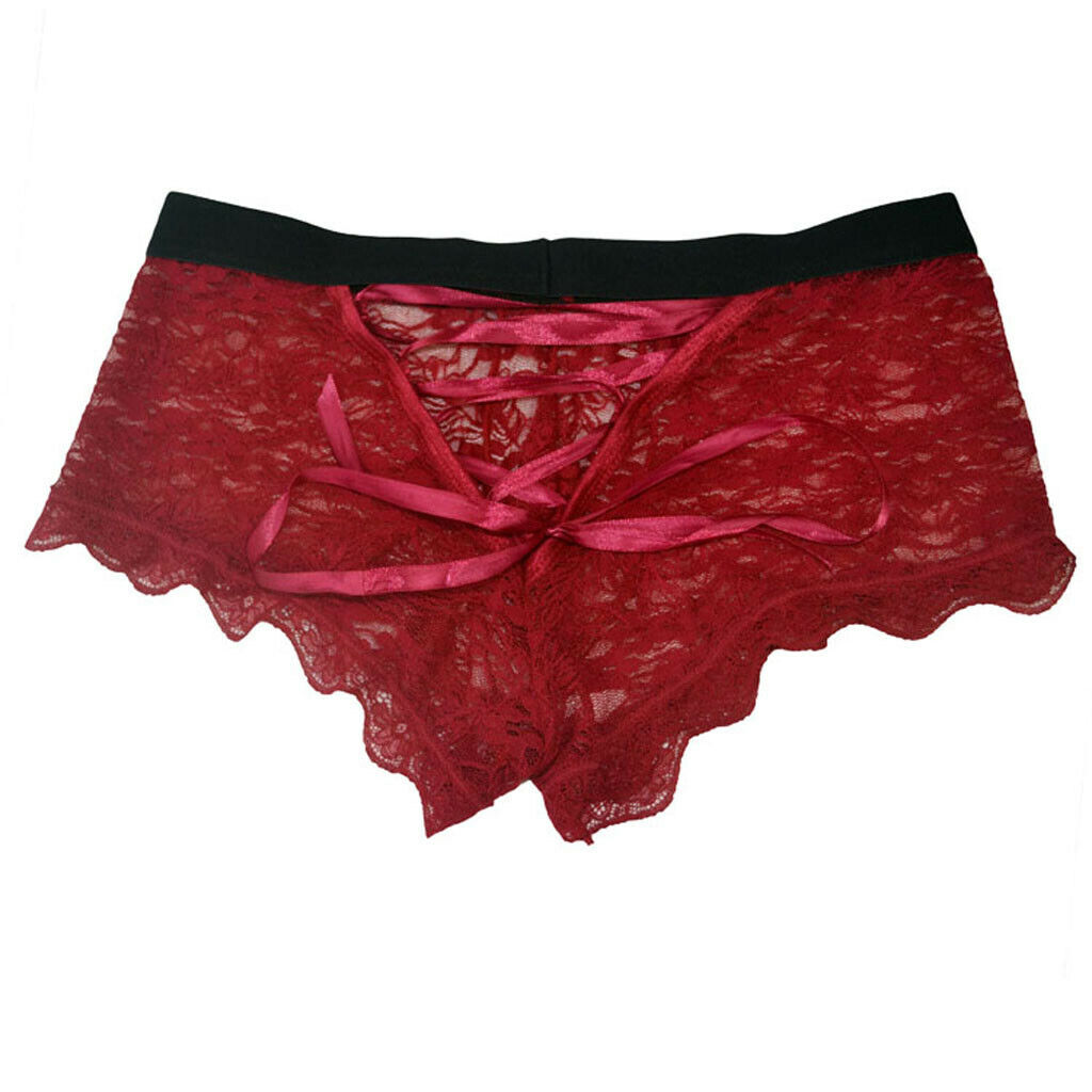 Boxer Ruban S M L Xl Dentelles Sexy Homme Thong Man Underwear Gay Homo