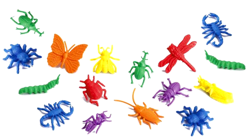 24 x Insect Counters Hands On Teaching Resources Sorting and Counting ...