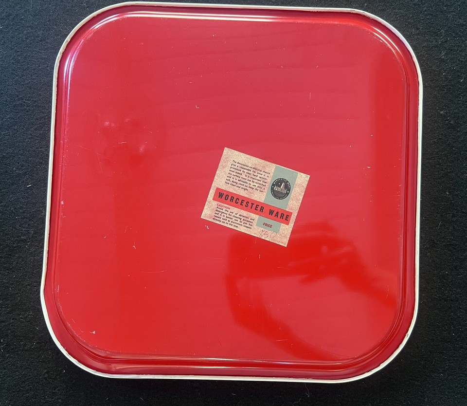 The Beatles 13" Original 1964 Serving Plate Tray w/sticker On The Back ...