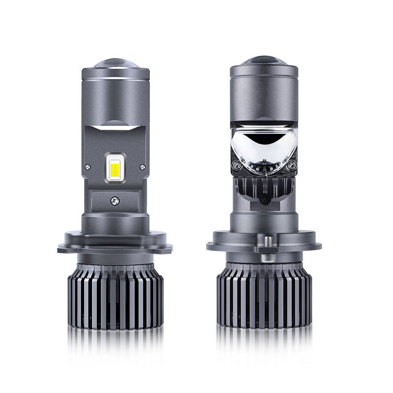 1 Pair LHD 100W H4 9003 Mini Bi-LED Projector Lens Headlight Bulb Hi-Lo Retrofit | eBay