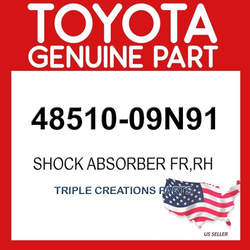 TOYOTA GENUINE 4851009N91 ABSORBER ASSY, SHOCK, FRONT RH 48510-09N91 | eBay