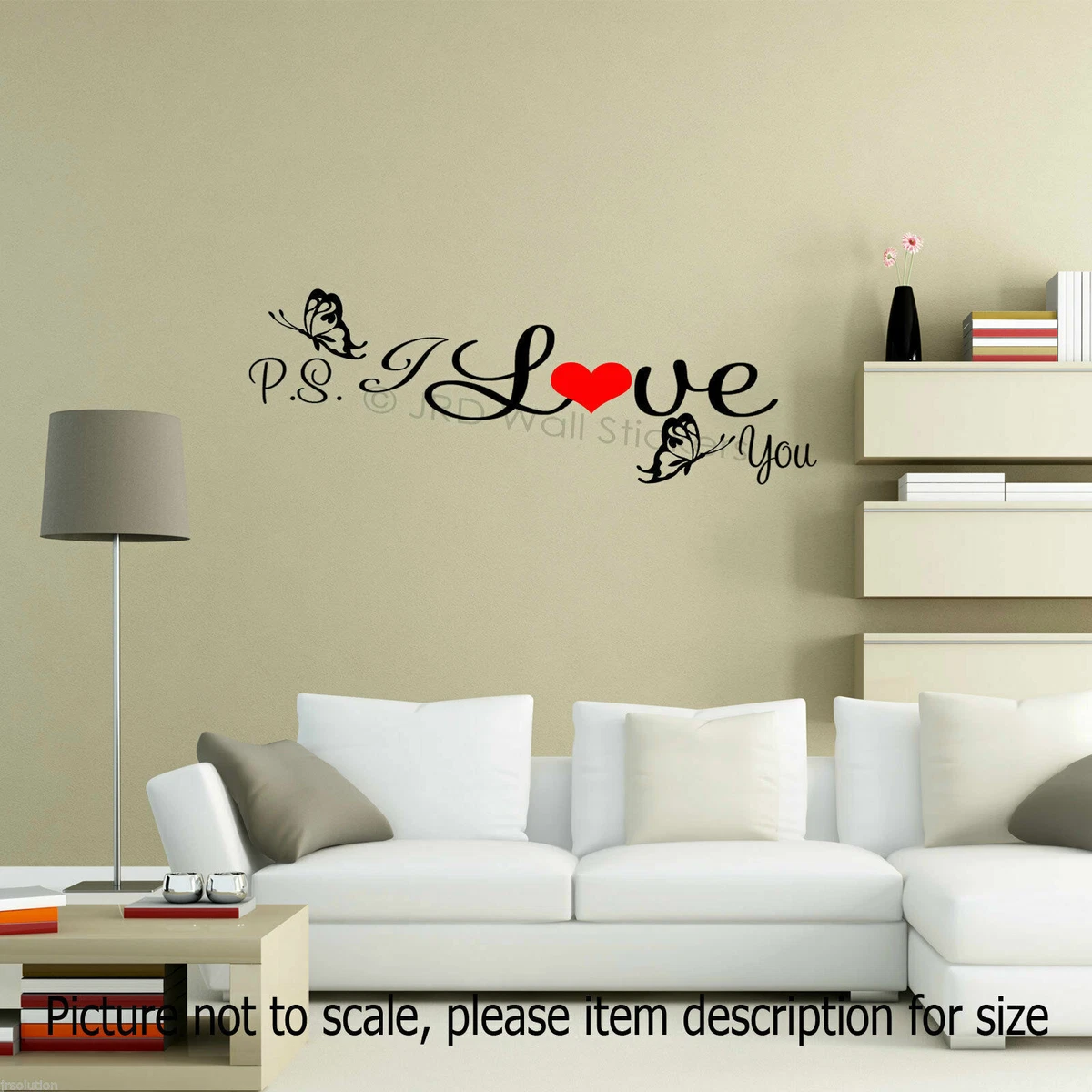 Ps I Love You Wall Sticker