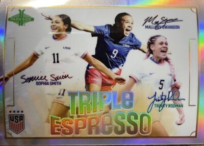 TRIPLE ESPRESSO Olympic 🇺🇸 Sophia Smith Trinity Rodman Mallory Swanson ...