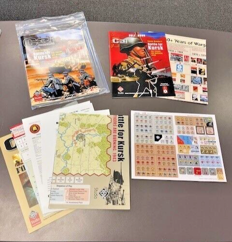 C3i #34, Battle for Kursk: The Tigers Are Burning 1943 All Inserts ...