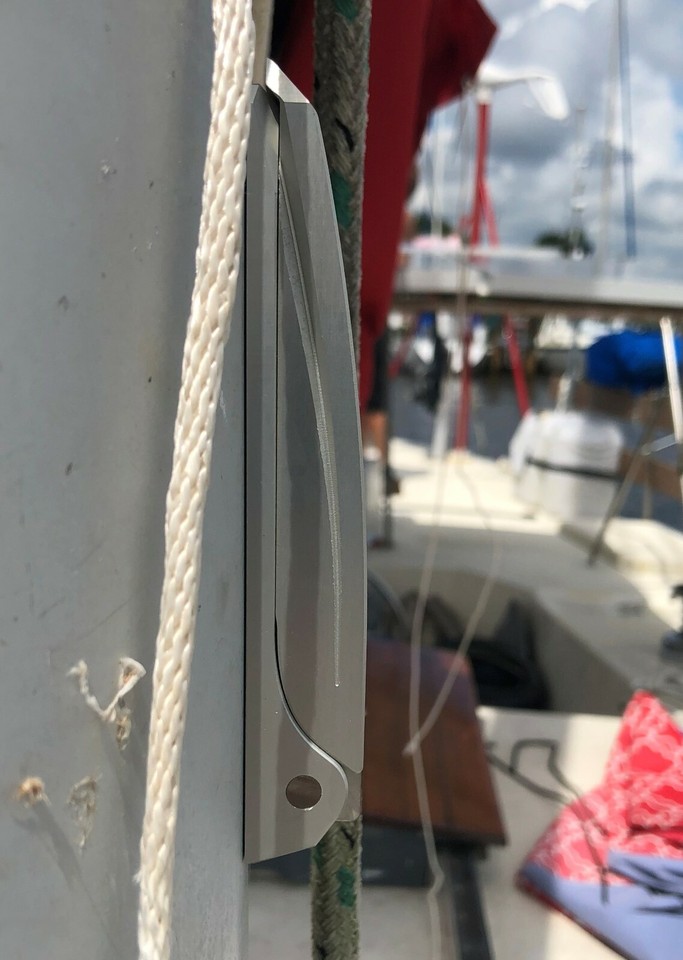 Aluminum Folding Mast Step Black Anodized Titanium Pin Sailboat Lunar ...