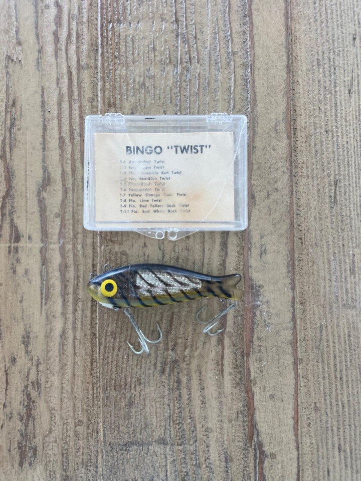 Vintage Doug English Bingo Twist Lure in Box w/ Insert | eBay