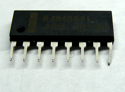NJM4558L Low Noise Dual Op-Amp IC - 8 pin SIP | eBay UK