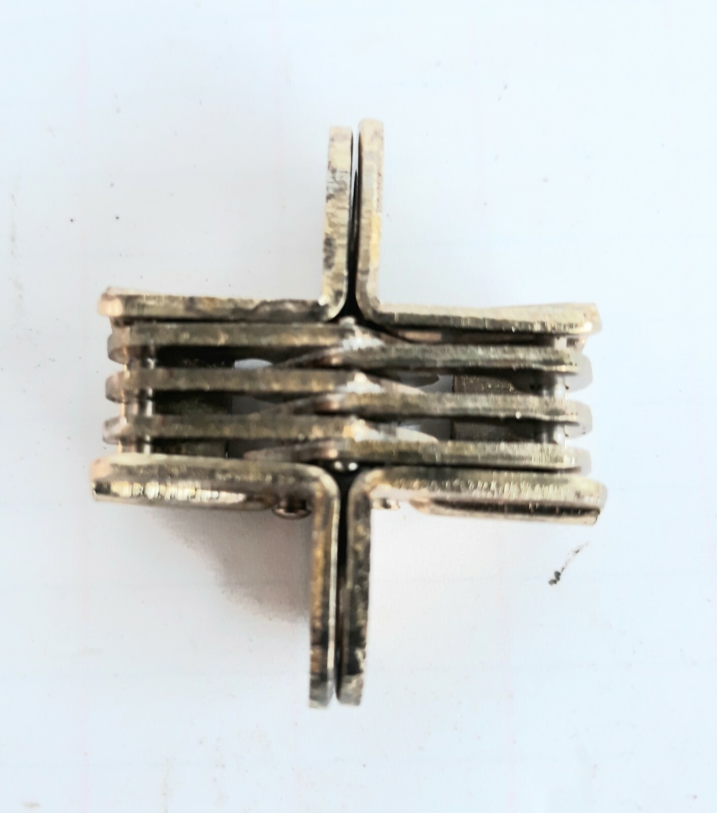 VINTAGE INVISIBLE CROSS HINGE HIDDEN CONCEALED CABINET CUPBOARD DOOR 4 ...