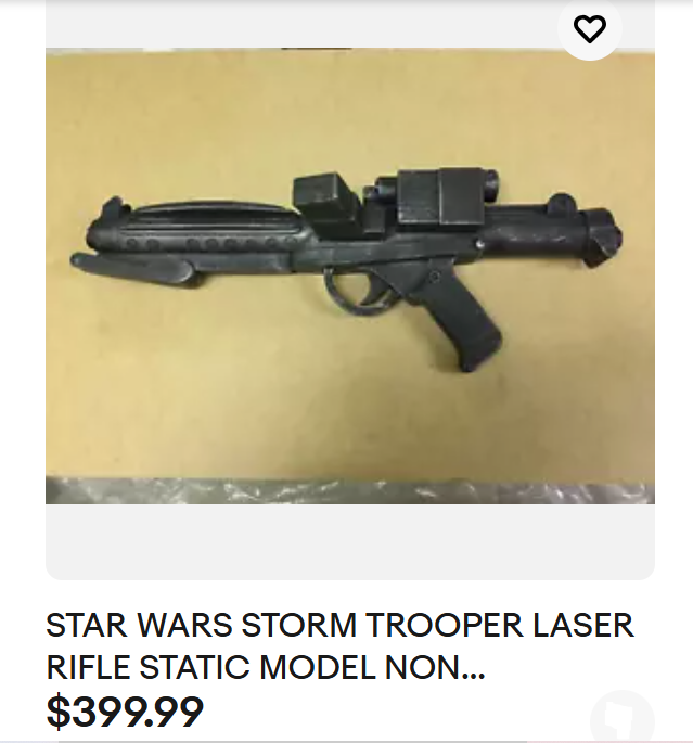 STAR WARS Home Depot Stormtrooper Blaster Only prop swap from candy ...