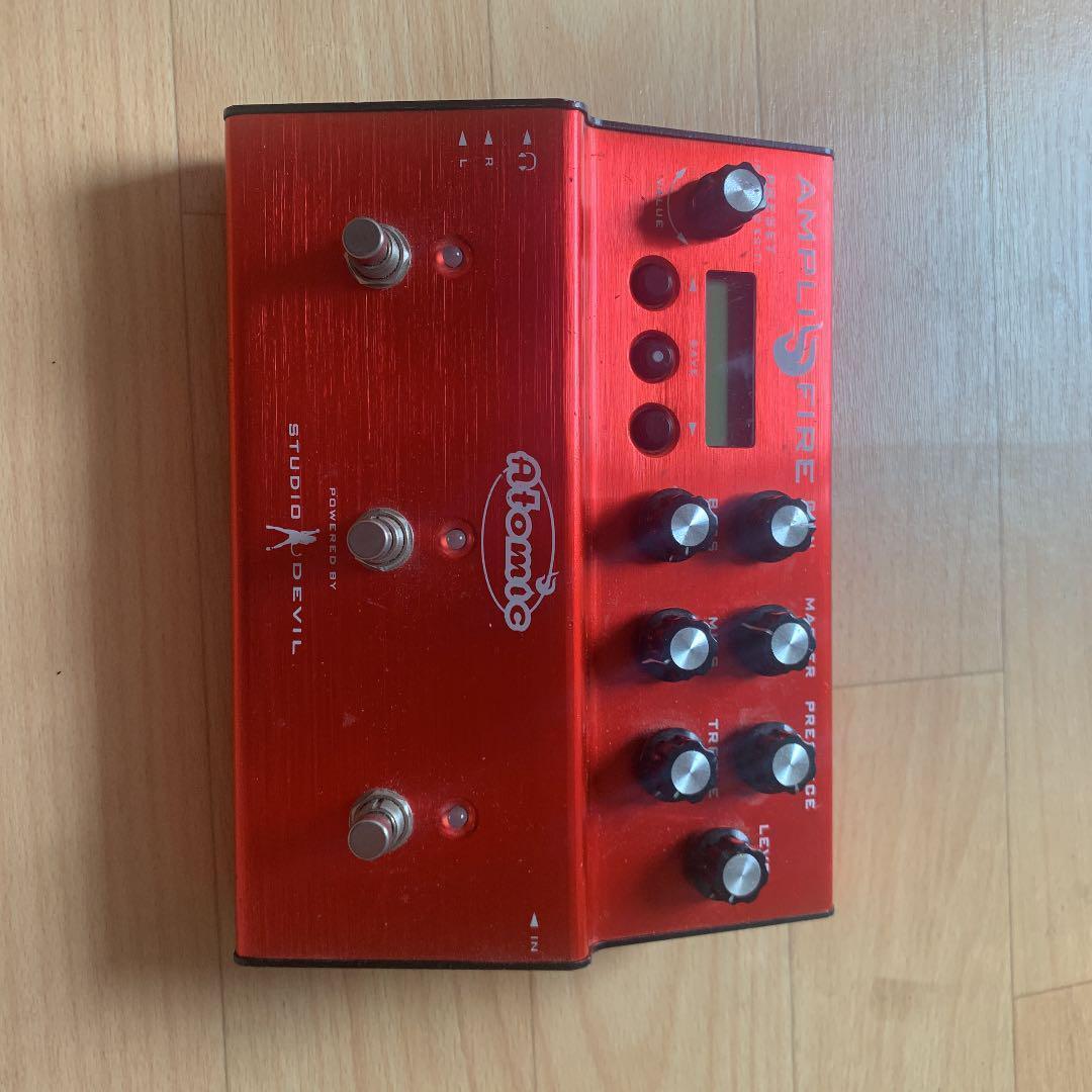 ATOMIC AmpliFire 3 Amplifier Simulator Effect Pedal Compact Practical ...