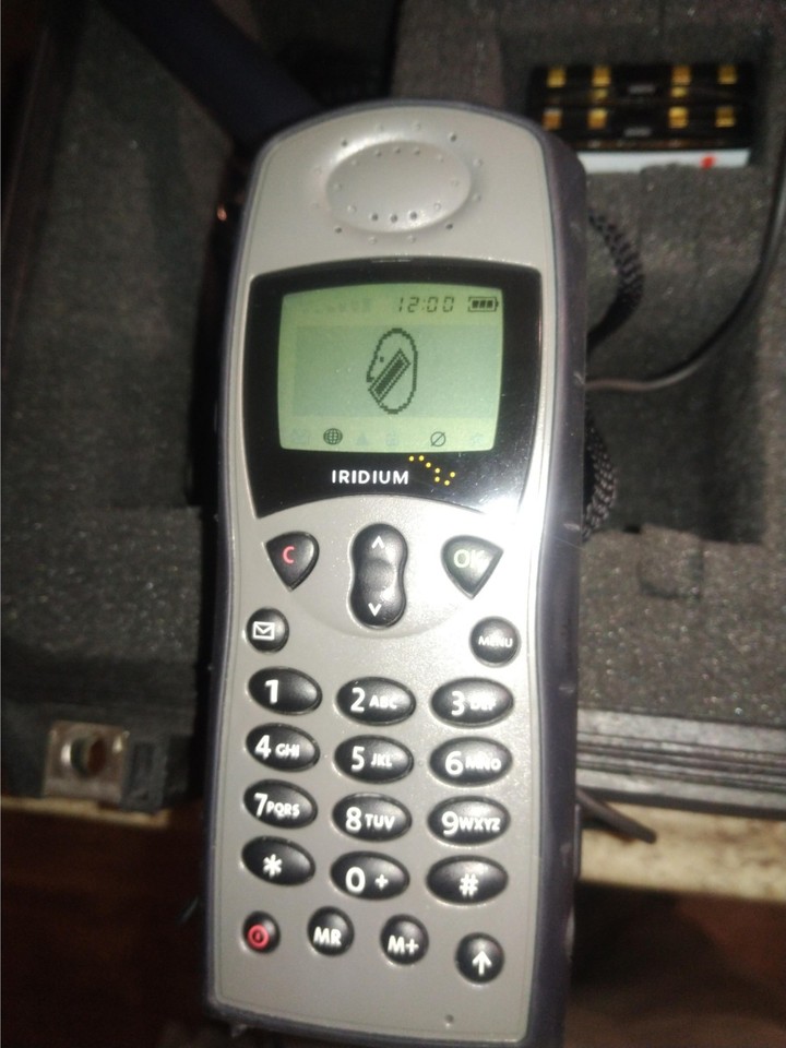 OBO Iridium 9505A Satellite Phone Kit Portable Sat Phone 2005 W ...