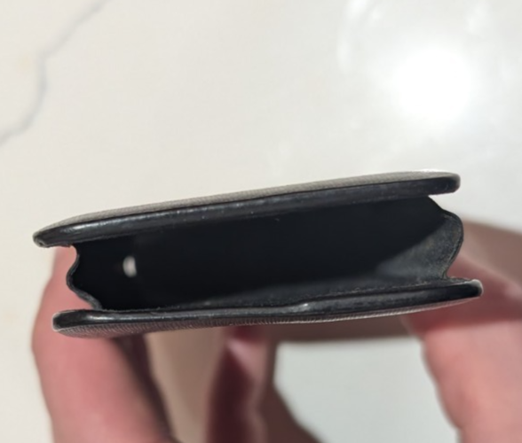 Official LG Cookie Fresh GS290 Black Leather-Look Phone Case Cover ...