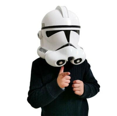Movie Star Wars Helmet Cosplay White Imperial Stormtrooper Helmet ...