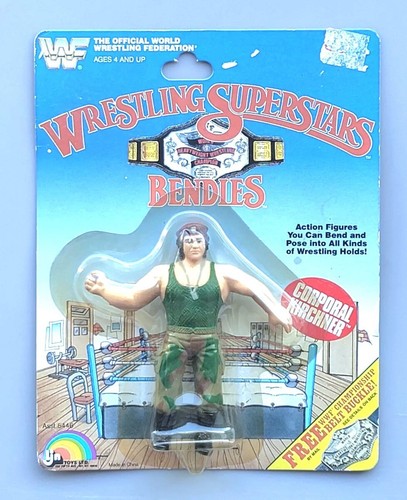 wwf ljn wrestling superstars bendies variant corporal kirchner ...