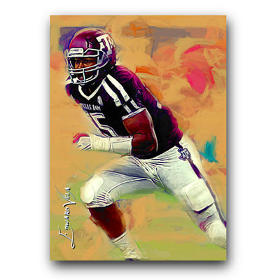 Myles Garrett Art Card Limited 20/50 Edward Vela Signed (Cleveland ...