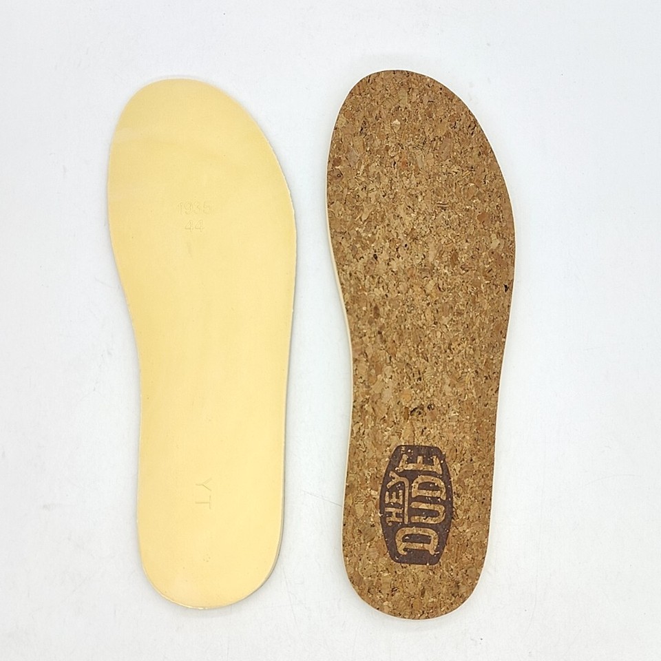 Hey Dude Cork DuPont EVA Cushion Inserts Men' Replacement Standard/Wide ...