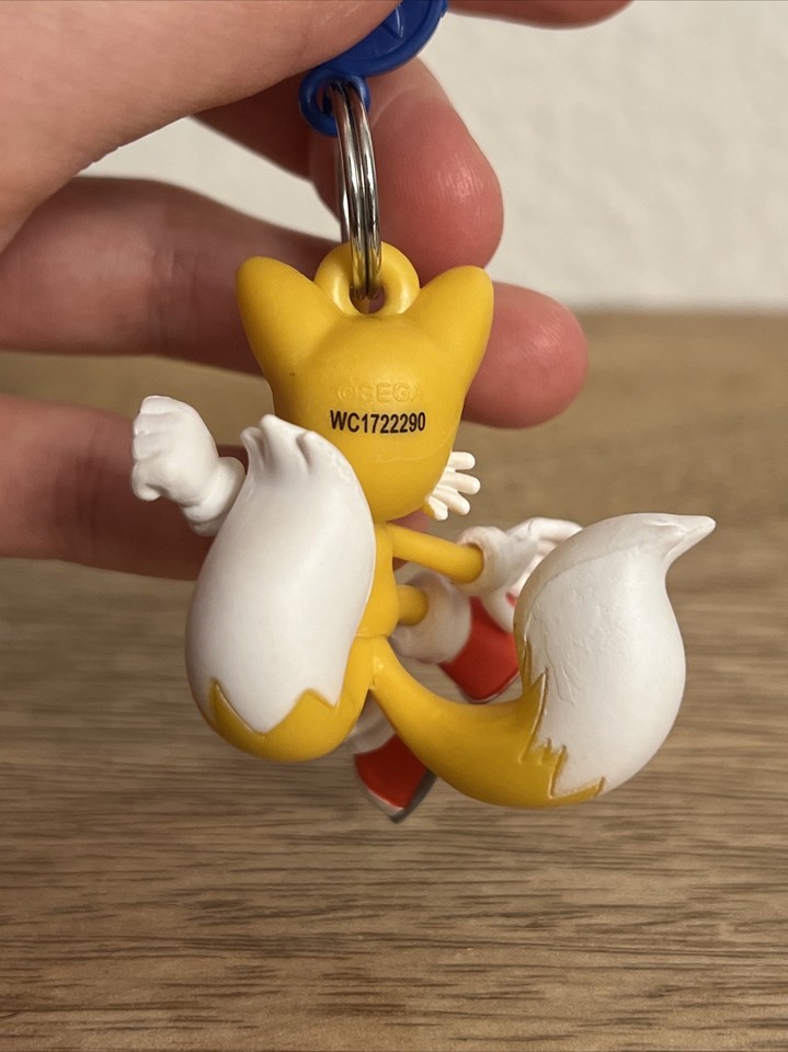 SONIC THE HEDGEHOG 2.5” ACTION FIGURE KEYCHAIN BACK PACK HANGER TOY | eBay