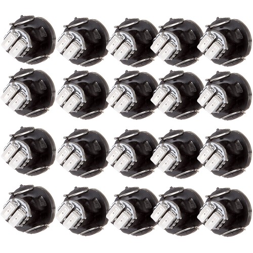 20x Red T3 Neo Wedge 2SMD LED Bulbs Dash Panel HVAC Climate Control ...