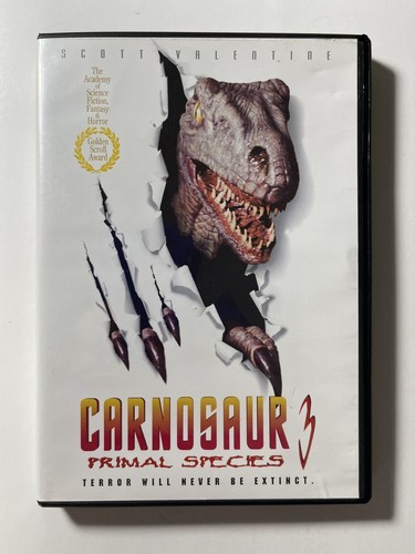 Carnosaur 3: Primal Species (1993) DVD VERY GOOD RARE HTF OOP Roger ...