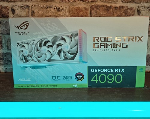ASUS ROG Strix GeForce RTX 4090 White OC 24GB GDDR6X INVOICE & WARRANTY ...