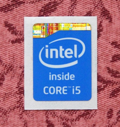 Intel Core i5 Inside Sticker 15.5 x 21mm 2013 Version Haswell Case ...