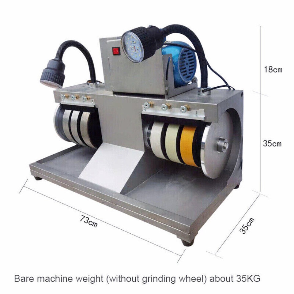 Jewelry Jade Lapidary Rock Grinder Polisher Gem Faceting Machine 110V ...