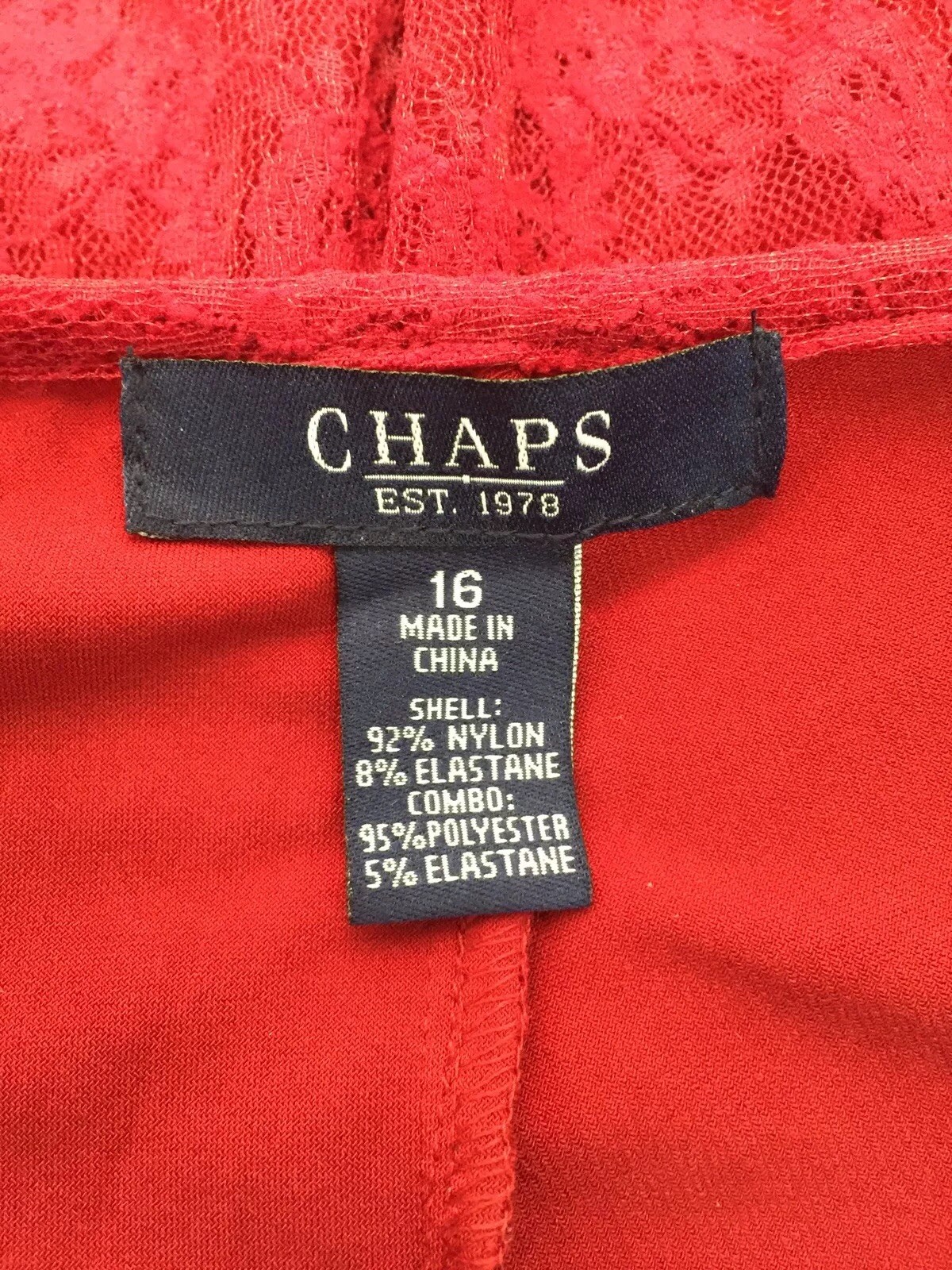 Sexy CHAPS Burgundy Surplice Ruched Lace Dress 16 NWT MSRP $100 | eBay