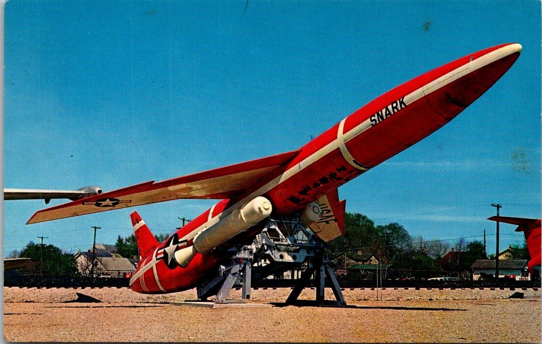 Postcard Northrop SM-62 SNARK 1st U.S. intercontinental guided missile ...