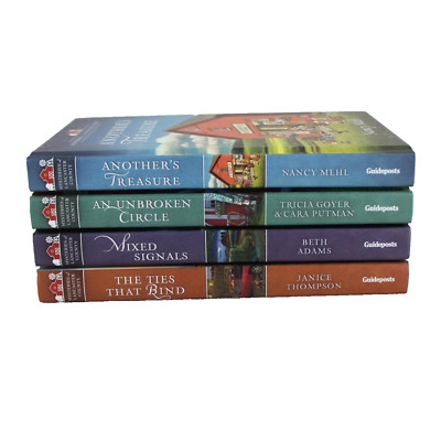 Guideposts Mysteries of Lancaster County Books Lot of 4 Hardcover | eBay