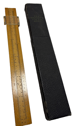 Vintage 1920s K & E Beginners Slide Rule 4058c Keuffel & Esser | eBay