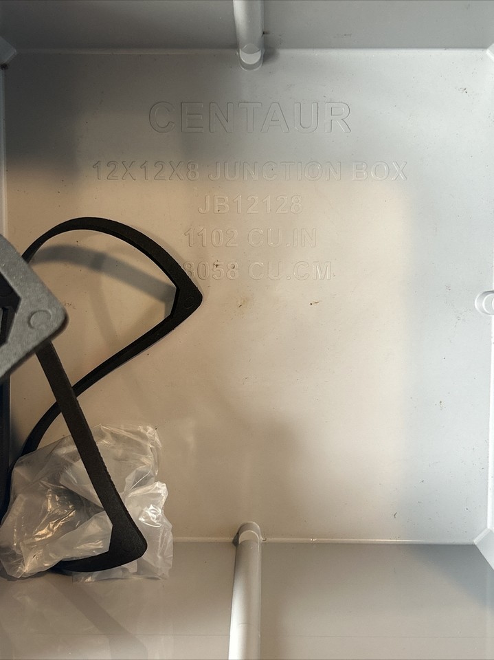 Centaur/Kraloy Jb12128 12x12x8 Junction Box | eBay