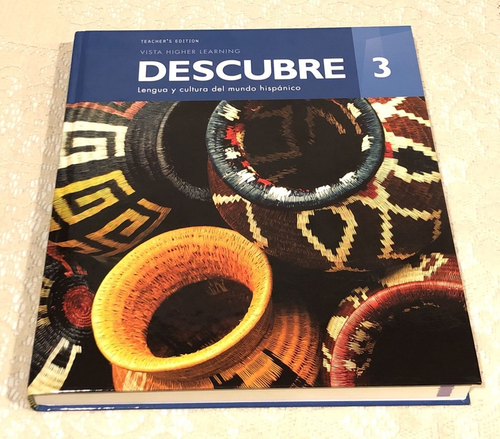 Descubre 2017 Level 3 Teachers Edition by Vista Higher Learning (2016 ...