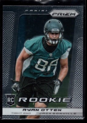 RYAN OTTEN JAGUARS MINT CHROME ROOKIE CARD RC SP 2013 PANINI PRIZM GEM ...