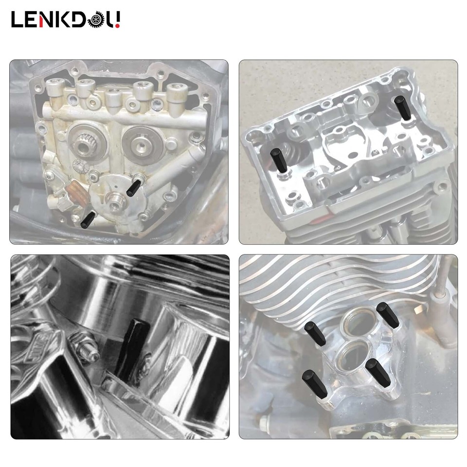 Oil Pump Tappet Lifter Block Guide Alignment Tools 4x For Harley Big ...