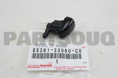 8538133060C0 Genuine Toyota NOZZLE SUB-ASSY, WASHER 85381-33060-C0 ...