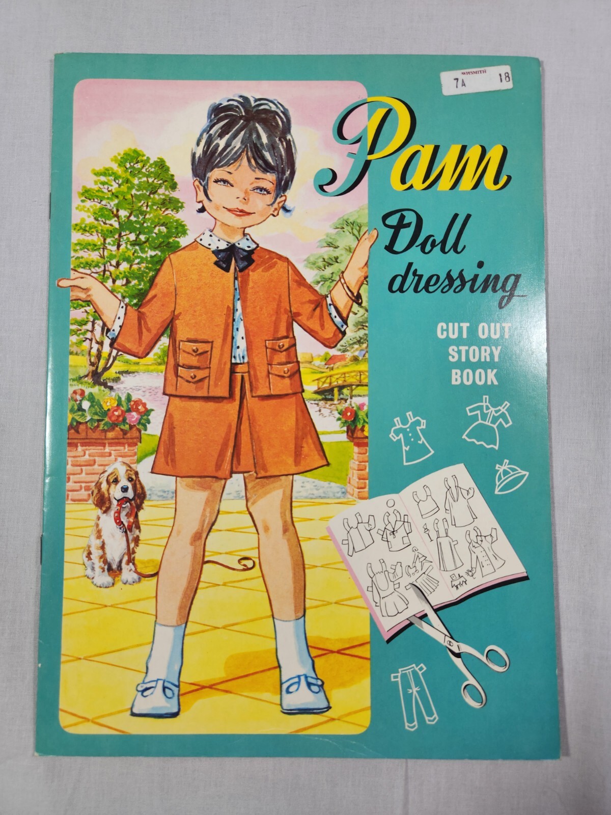 Vintage Paperdoll Pam Cut Out Doll Dressing Book Holland | eBay