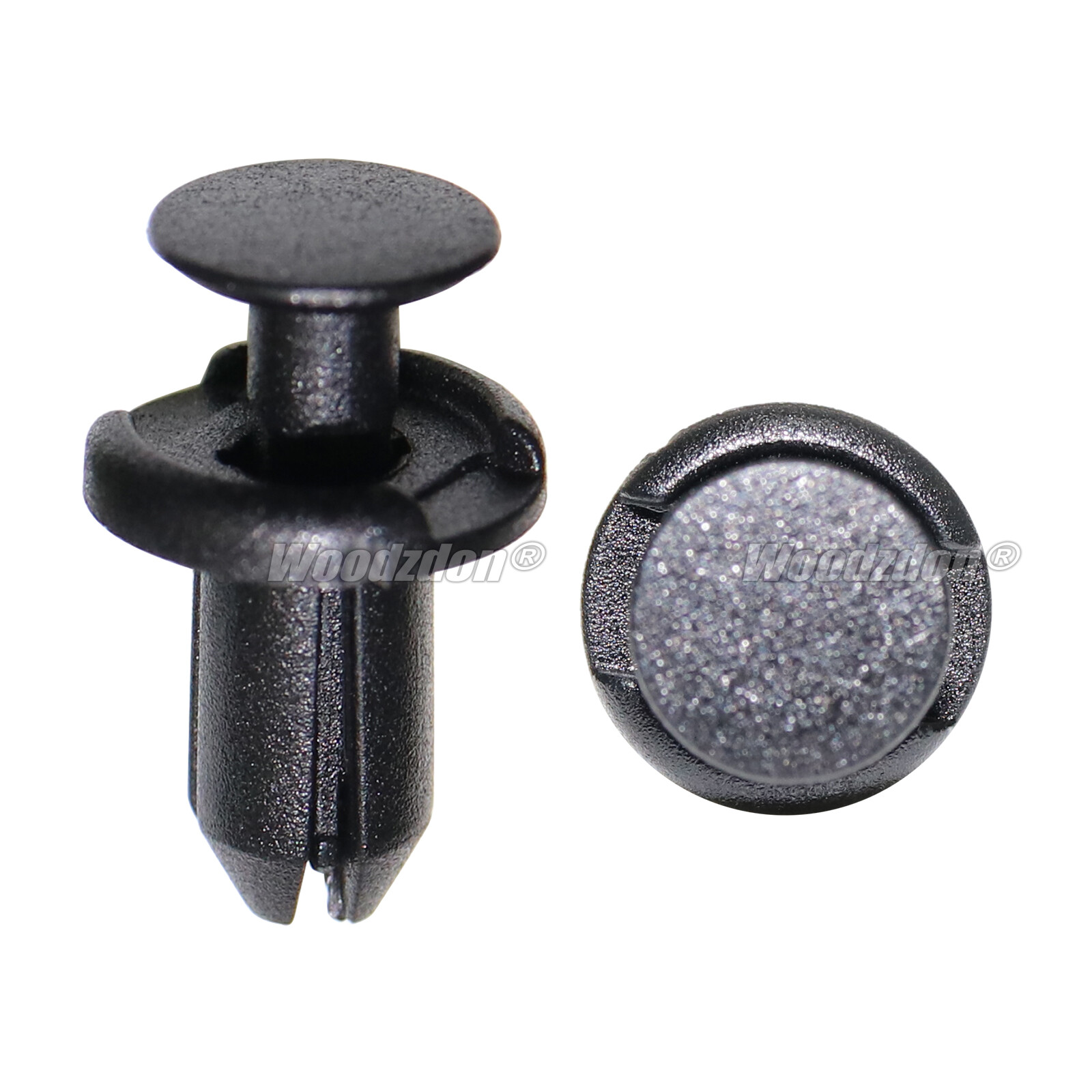 50 Front Bumper Clip Push Retainer Fit 5mm Hole For Lexus For Toyota ...