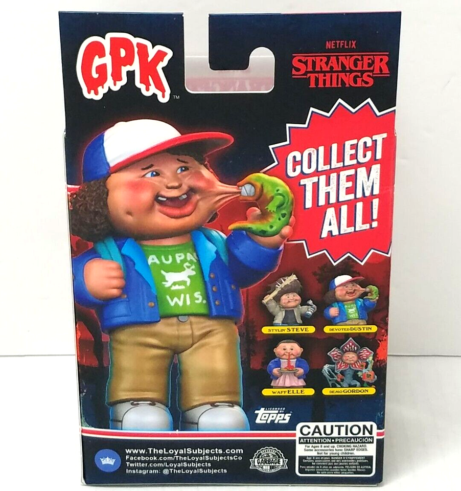 Garbage Pail Kids Loyal Subjects Stranger Things Full Set of 4 NRFB ...