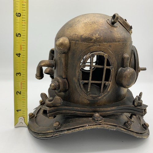 Deep Sea Divers Diving Helmet Decor Marine Nautical Scuba 6" | eBay