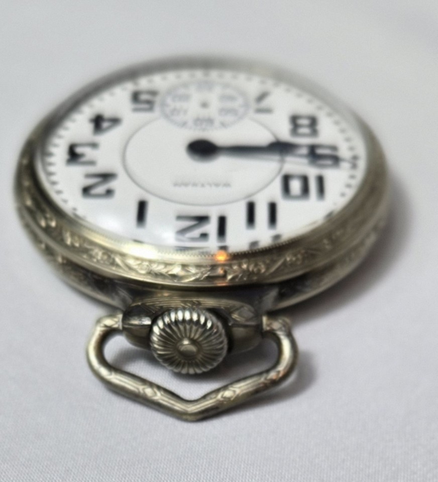 Waltham Watch, 17 Jewels, Railroad Train Pocket Watch, Scepter Case | eBay