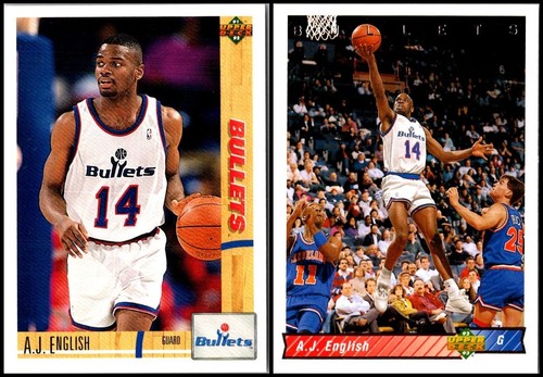 Upper Deck A.J. English (2) Card Lot - EXCLUSIVE – BE AMONG THE FIRST ...