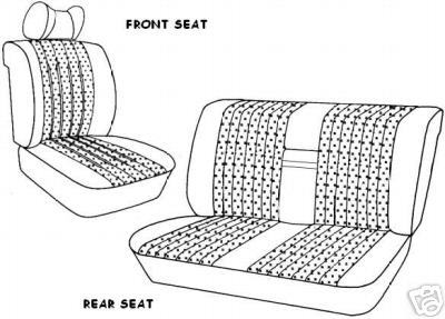 W108 MERCEDES SEAT COVERS front & Rear 250S, 250SE, 280se, 280se 4.5 ...