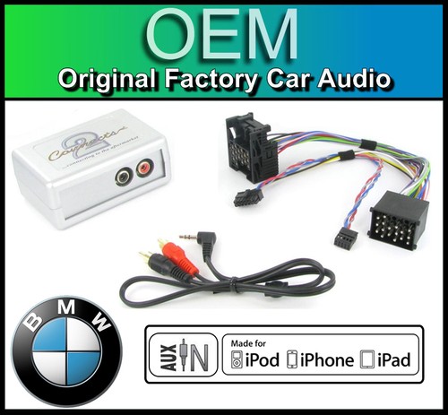 BMW X5 Series E53 AUX in lead Car stereo iPod iPhone player adapter ...