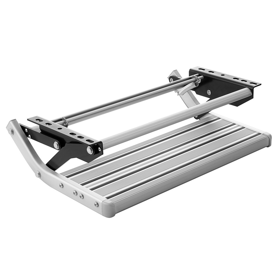 RV Step 21.7in Folding Manual Camper Steps Single Drop Down RV Stool ...