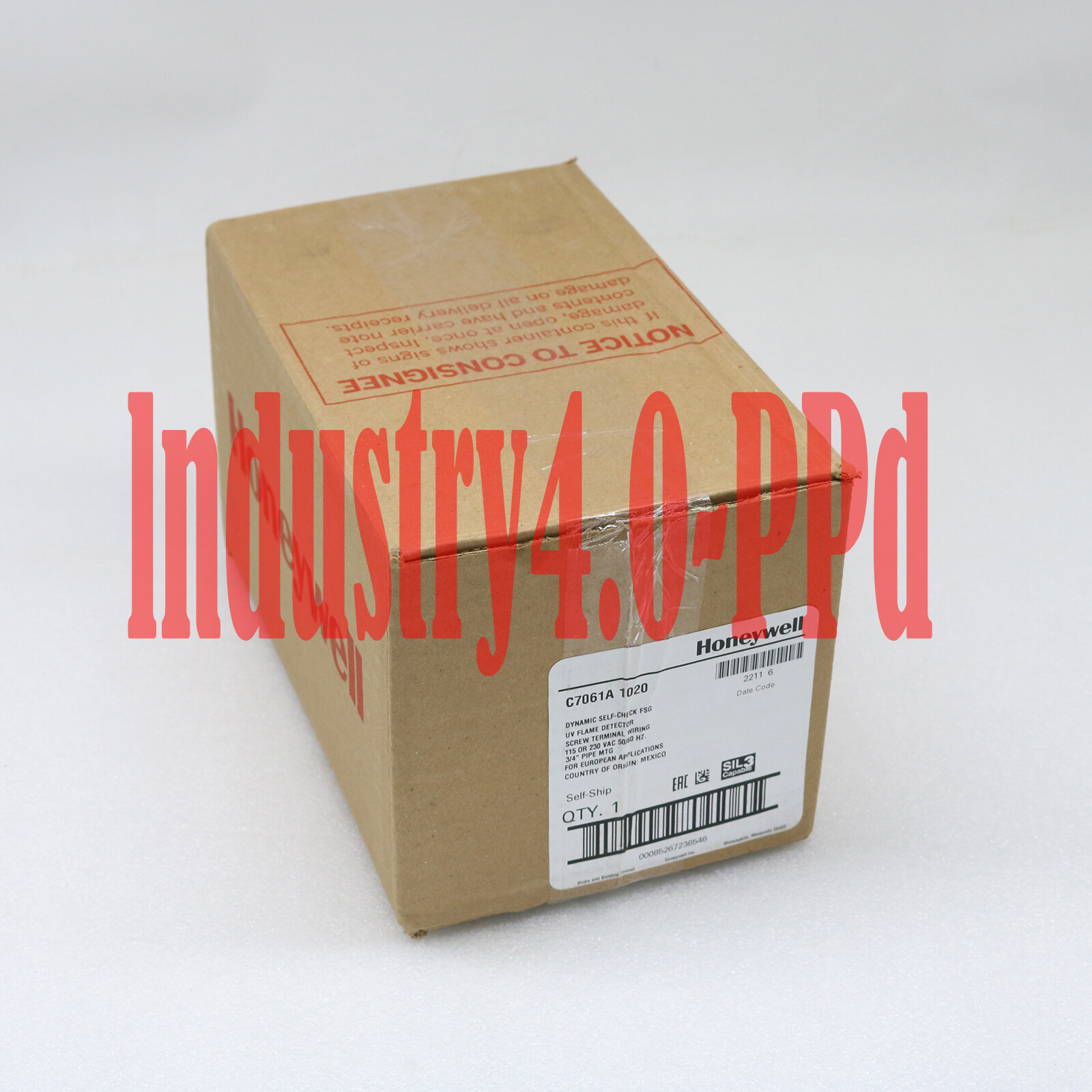 NEW Honeywell C7061A-1020 C7061A1020 UV Flame Detector 115/230 VAC 50 ...