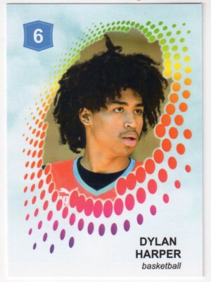2022/23 DYLAN HARPER DECK OF CARDS DOC 6 BLUE ROOKIE RC BASKETBALL! nc ...