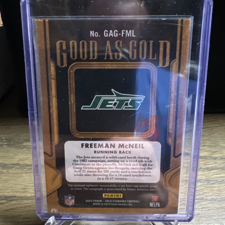 Freeman McNeil Gold Standard 2024 Patch Auto /199 | eBay